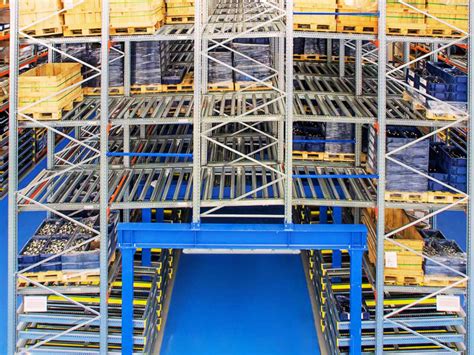 Push Back Pallet Rack Lifo