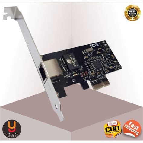 Jual Lan Card Gigabit Realtek Pci Express 100 1000 Mbps Tp Link Tg 3468 Network Card Shopee