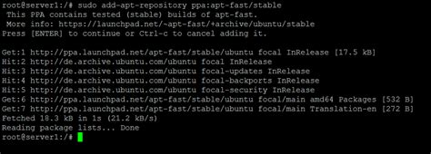 how to speed up package downloads and updates with apt fast on ubuntu