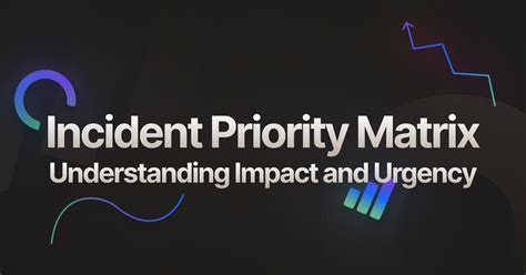 Incident Priority Matrix Understanding Impact And Urgency