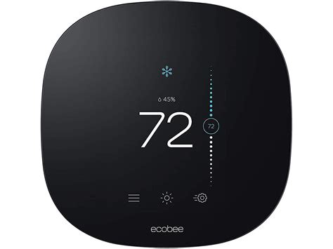 Ecobee Lite Smartthermostat Black Eb State3lt 02 3 Lite 7 Day Programmable Smart Thermostat