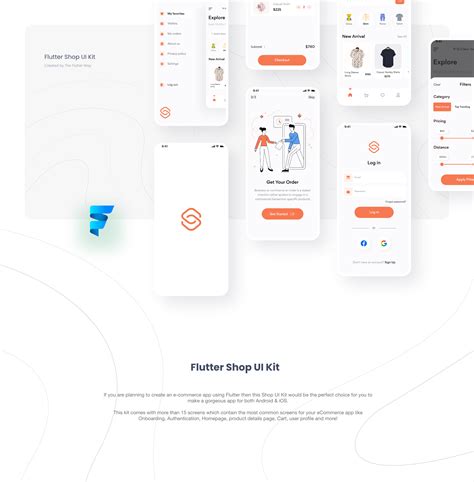 Flutter Shop UI Kit BoltUiX
