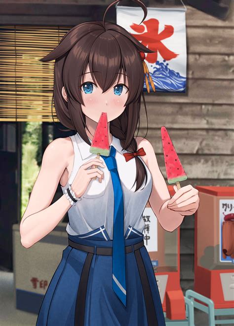 Shigure And Shigure Kai Ni Kantai Collection Drawn By Ichikawa Feesu Danbooru