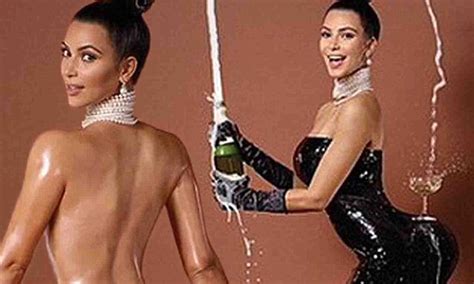 Kim Kardashian Papier Couverture Frontale