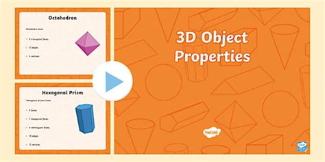 D Object Properties PowerPoint Teacher Made Twinkl