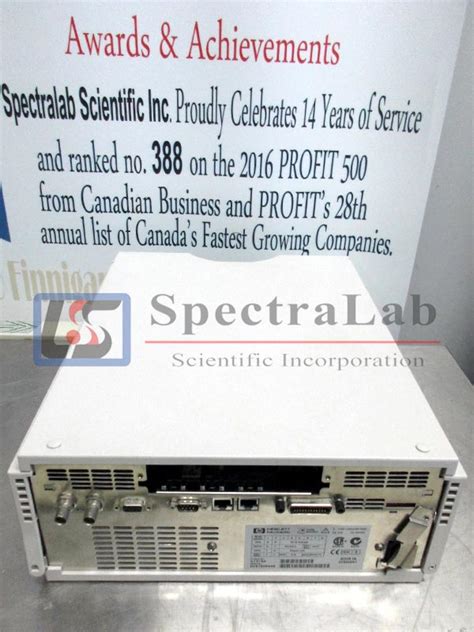 Hp 1100 Hplc G1315a Diode Array Detector De91606xxx Spectralab