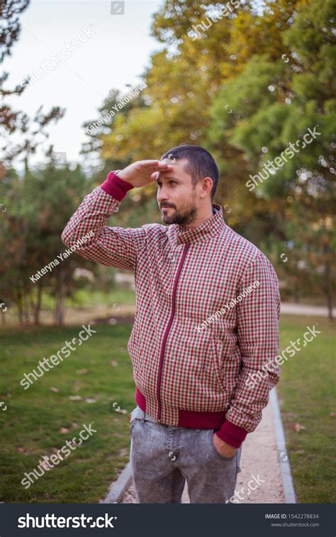 Man Looking Into Distance Handsome Man Stock Photo 1542278834 Shutterstock