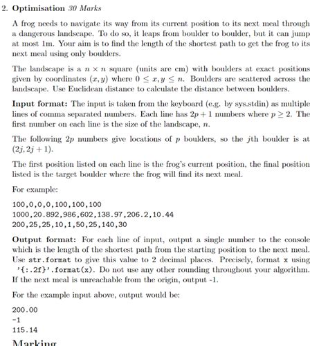 Solved Python Source Code Only Please Use Sysstdin To