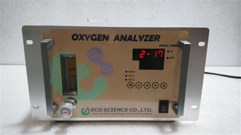 Used Eco Science E6000 P B Oxygen Analyzer 1ppm 20 Efc 16