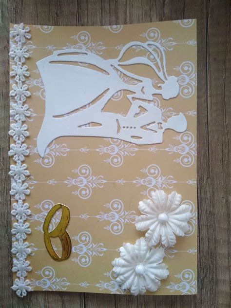 Картичка за сватба Албуми ръчна изработка