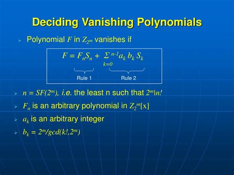 Ppt Verification And Synthesis Of Arithmetic Datapaths Using Finite