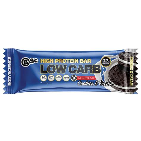 Bsc High Protein Bar Cookies And Cream 60g Nz