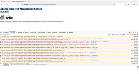 Confluence 9 Apache Felix Web Management Console Is Broken