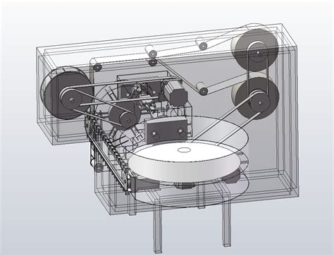 糖果扭结包装机 SOLIDWORKS 模型图纸下载 懒石网