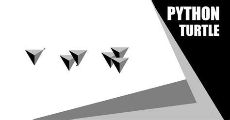 Python Turtle Draw D Art In Python Turtle Graphics D Triangle By Bktutorial