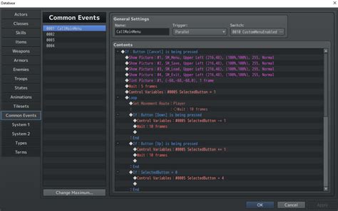 Picture Based Menu RPG Maker Forums
