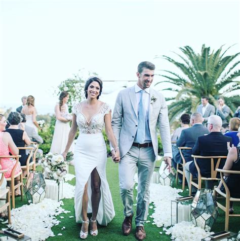 Olympian Michael Phelps And Nicole Johnsons Wedding Ceremony In Mexico