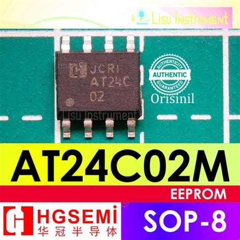Jual At24c02m Serial Erasable And Programmable Read Only Memory Eeprom At24c02 At24c Sop 8 Hgsemi
