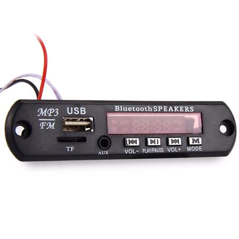 Bluetooth MP3 Decoder Module With Dancing Display FM USB AUX SD Card MP3 Decoder Module