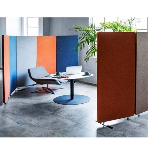 Movable Acoustic Partition Operating Room Wall Panel Fiber Acoustic Modesty Panels Office