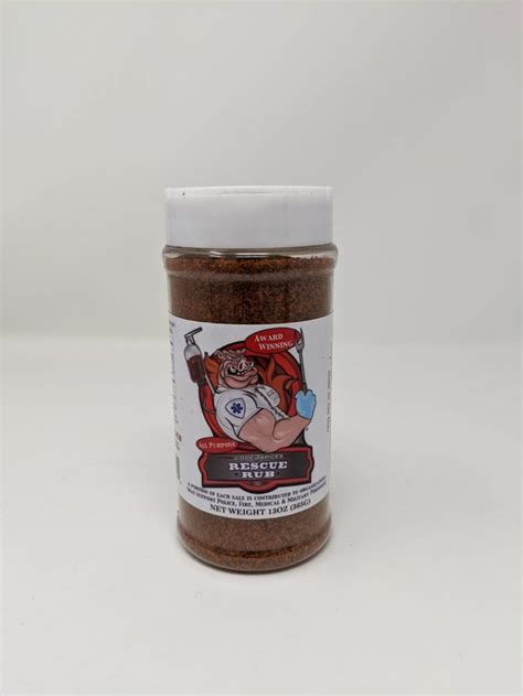 Code 3 Spices Rescue Rub 13oz Code 3 Spices