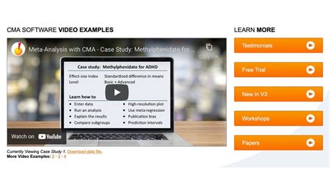 Comprehensive Meta Analysis Offers Two Acclaimed Online Courses In Meta Analysis — Basic And