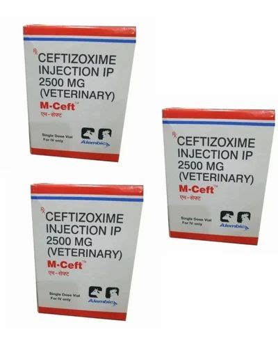 M Ceft 2500mg Ceftizoxime Sodium Injection At ₹ 724vial Jaripatka Nagpur Id 2856310564030