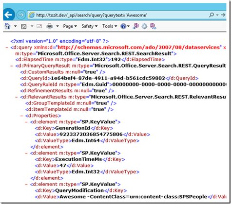 Sp 2013 Searching In Sharepoint 2013 Using The Rest New Apis