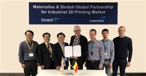 신도리코 머티리얼라이즈 손잡고 내년 대형 산업용 3d 프린터 출시
