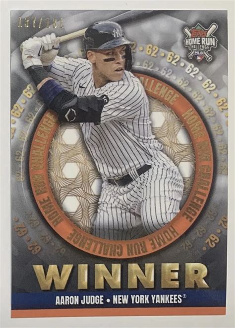 Topps RIPPED Making Of A Legend Aaron Judge Topps Ripped