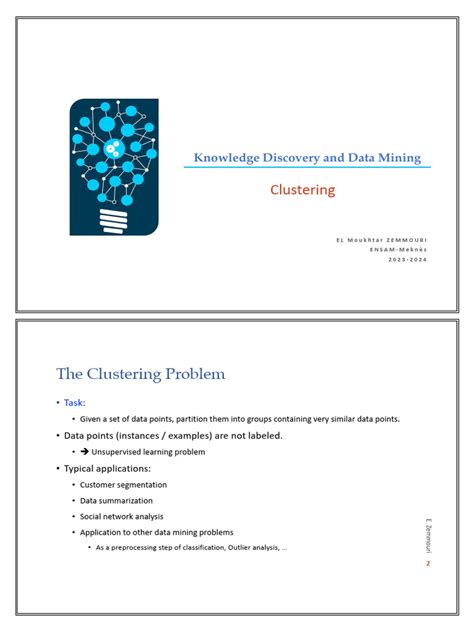Clustering Techniques Overview Pdf Cluster Analysis Artificial