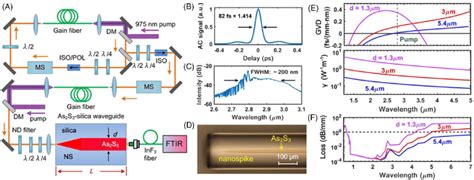 A Experimental Setup Dm Dichroic Mirror Ms Martinez Stretcher