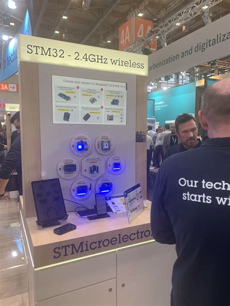 Stmicroelectronics On Twitter At Embedded World We Are Presenting Our New Stm32 Wireless