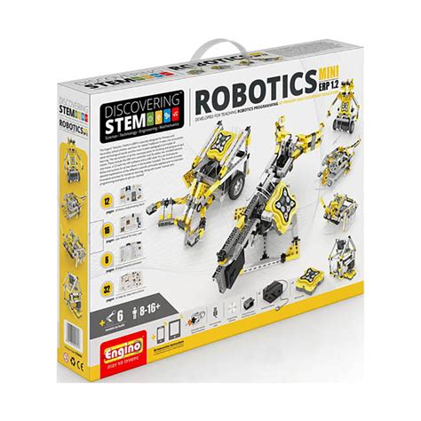 Elenco Discovering Stem Robotics Erp Mini Building Kit