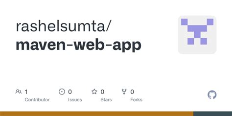 Github Rashelsumtamaven Web App