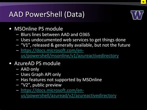 azure active directory at uw february ppt download