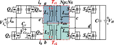 Figure 1 From Dual Transformer Based Dab Converter With Controllable Integrated Inductances