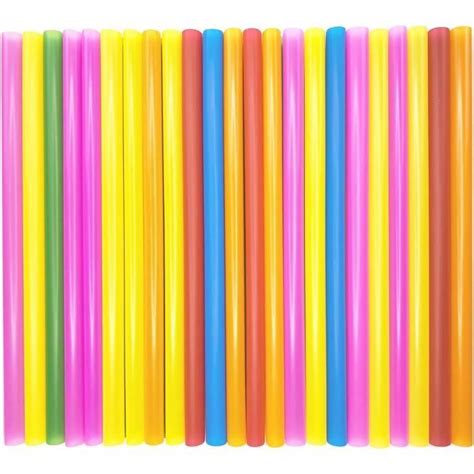 100 Paille Bubble Tea Paille Reutilisable Pailles Jumbo Grosse Paille Pour Smoothie Thé à
