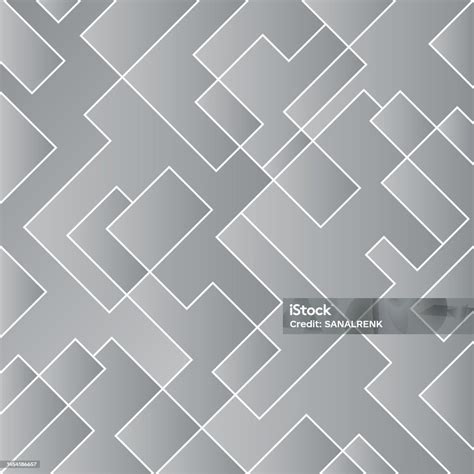 Geometric Pattern Gradient Repeating Thin Linear Square Diamond Shape Or Rectangle Cut Out