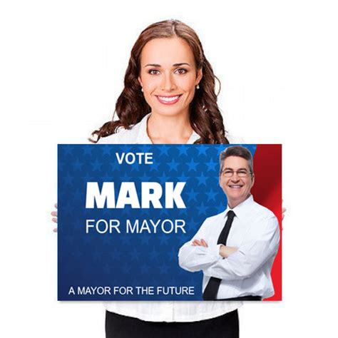 Political Campaign Yard Sign Cheap Political Election Lawn Signs