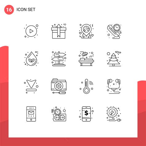 Set Of 16 Vector Outlines On Grid For Eco Contact Birthday Plant Png