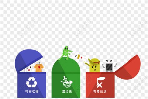 Garbage Classification Png Image And Clipart Image For Free Download Lovepik 401574948
