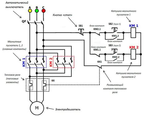 Реверс двигателя 380v чудо вилка с переключателем фаз схема без пускателей