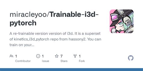 Github Miracleyoo Trainable I D Pytorch A Re Trainable Version Version Of I D It Is A
