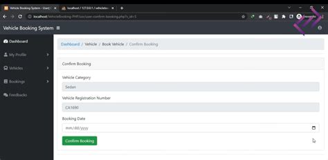 Vehicle Booking System Project In Php With Source Code And Report