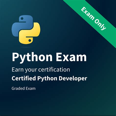 Python Certification Exam —