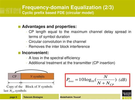 Ppt Adaptive Frequency Domain Equalization For Underwater Acoustic