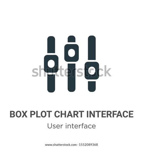 Box Plot Chart Interface Vector Icon Stock Vector Royalty Free 1552089368 Shutterstock