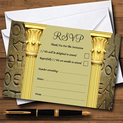 Toga Party Invitation