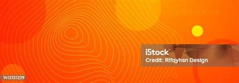 추상 주황색과 빨간색 그라디언트 기하학적 모양 원 배경 현대 미래 배경 방문 페이지 책 표지 브로셔 전단지 잡지 모든 브랜딩 배너 헤더 프리젠 테이션 및 벽지 배경에 사용할